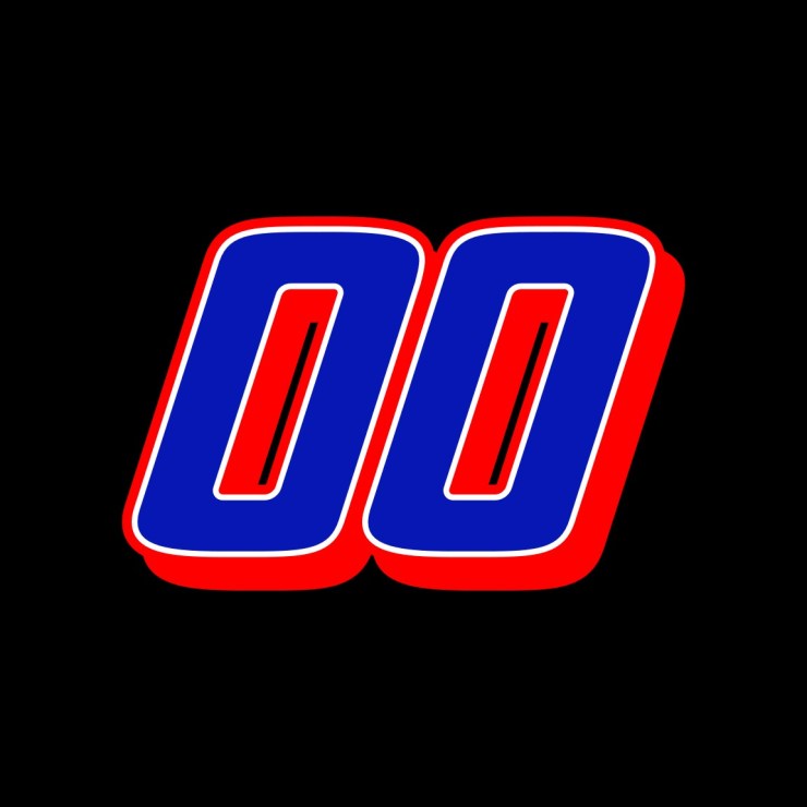 2023 COLE CUSTER XFINITY NUMBER CARDS