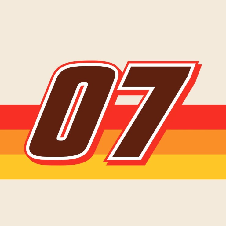2023 STEFAN PARSONS XFINITY NUMBER CARDS