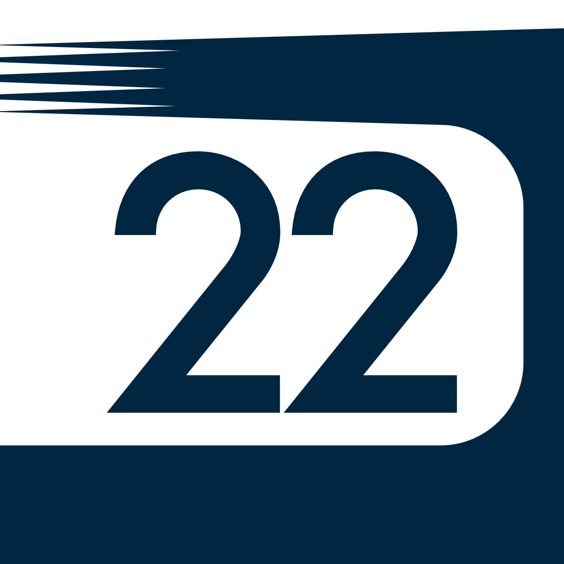 2023 YUKI TSUNODA FORMULA 1 NUMBER CARDS