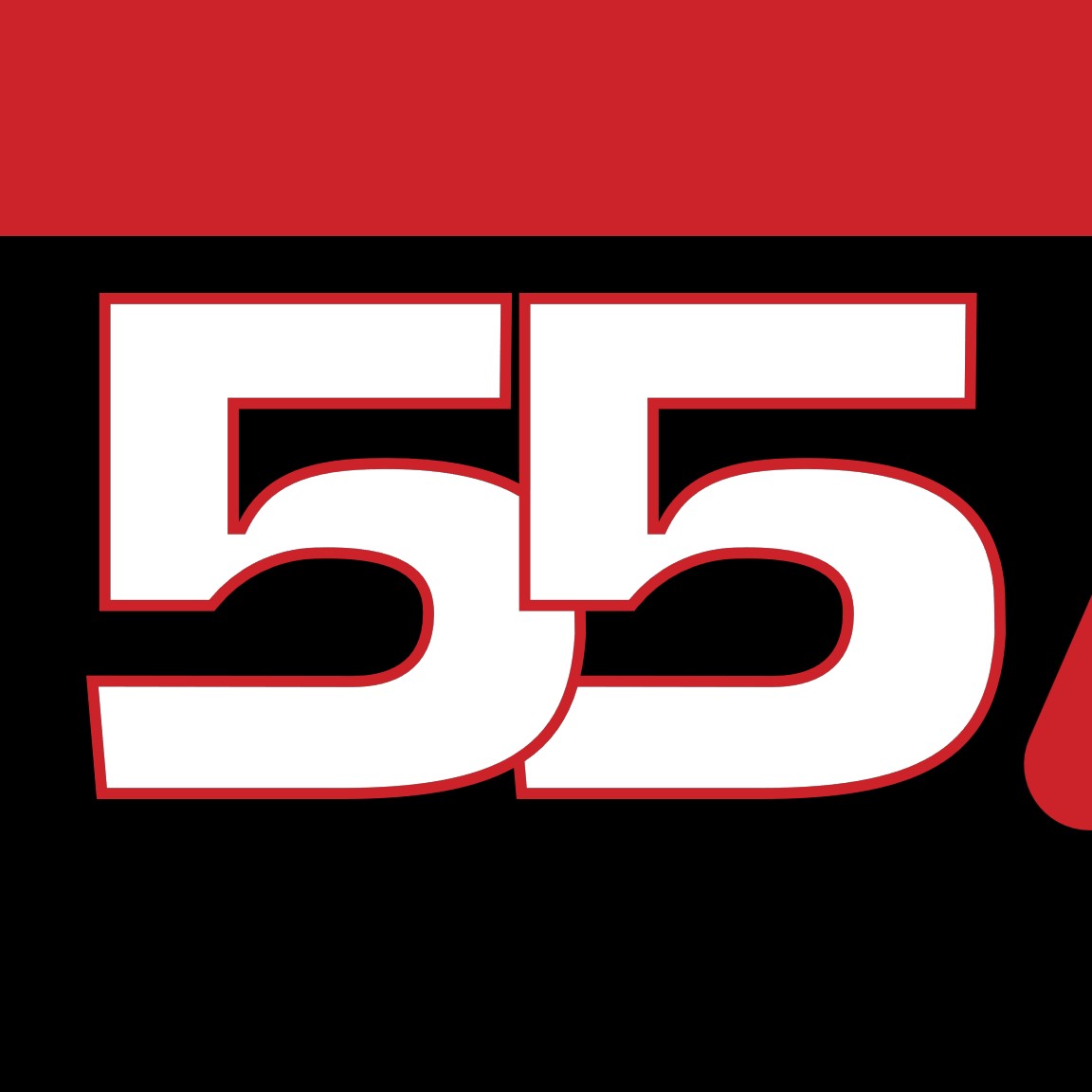 2023 CARLOS SAINZ FORMULA 1 NUMBER CARDS