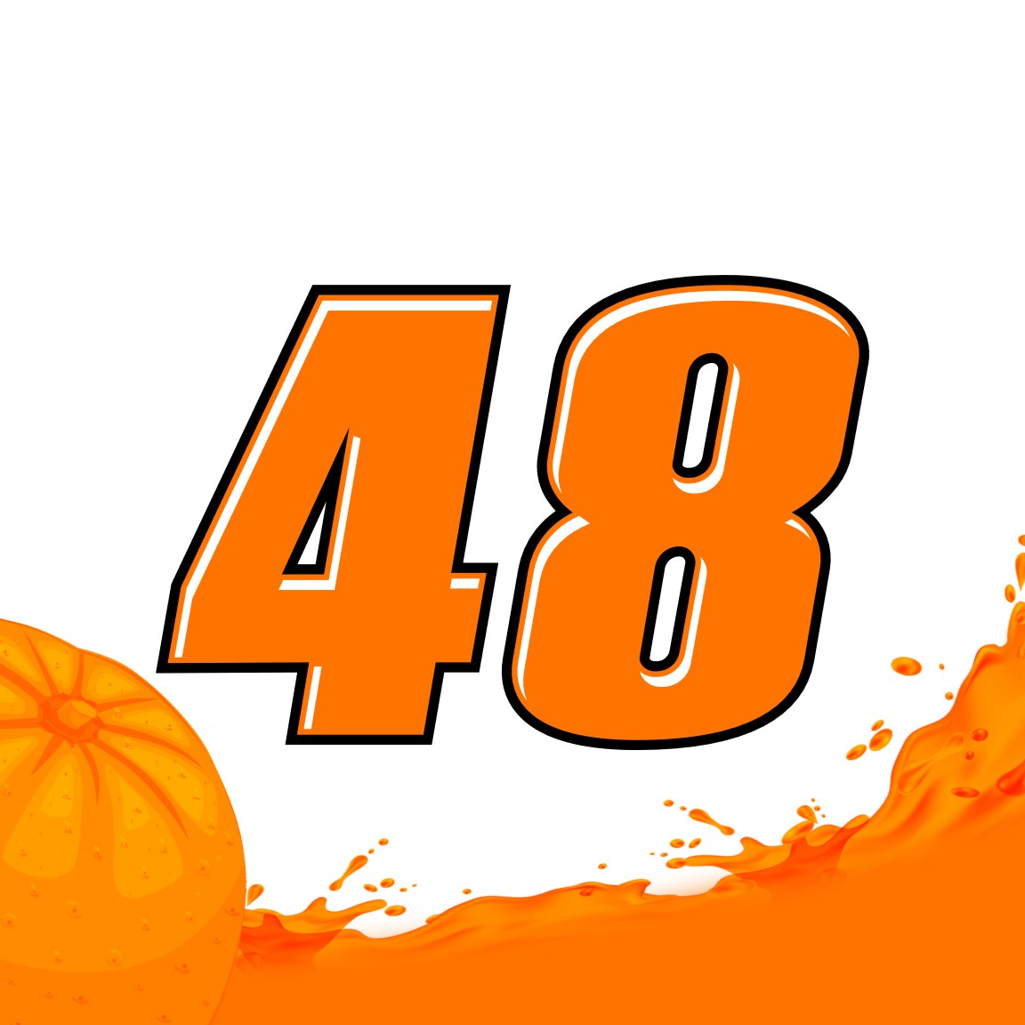 2024 PARKER KLIGERMAN XFINITY NUMBER CARDS