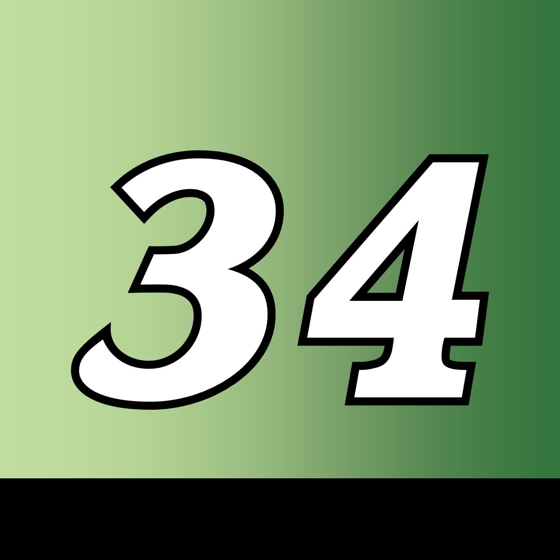 2024 MICHAEL MCDOWELL CUP NUMBER CARDS