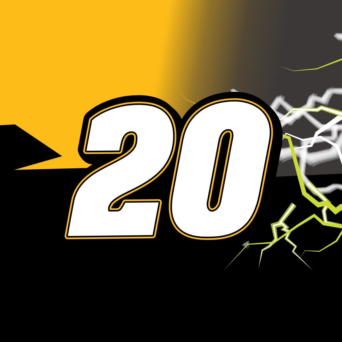 2024 CHRISTOPHER BELL CUP NUMBER CARDS