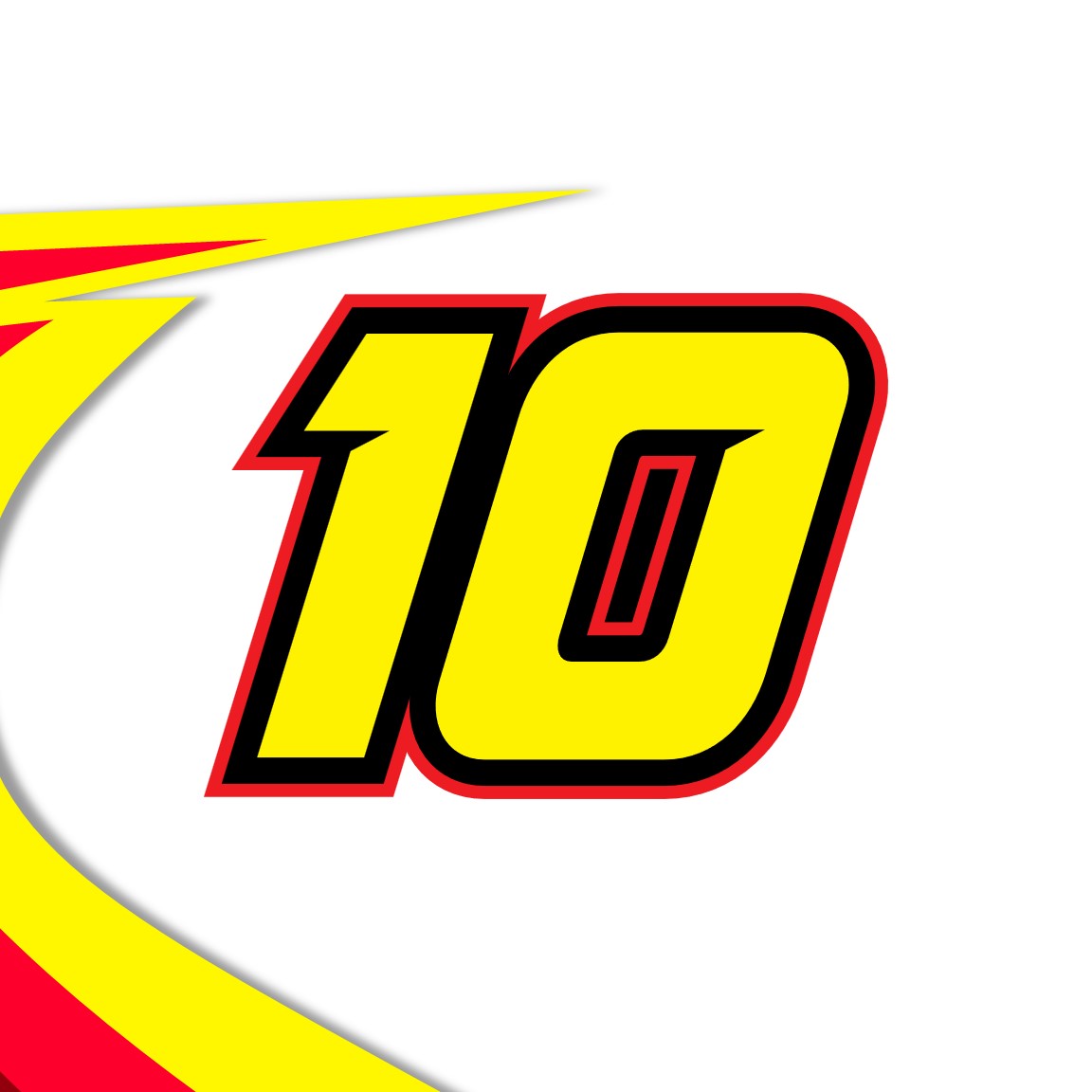 2024 DANIEL DYE XFINITY NUMBER CARDS