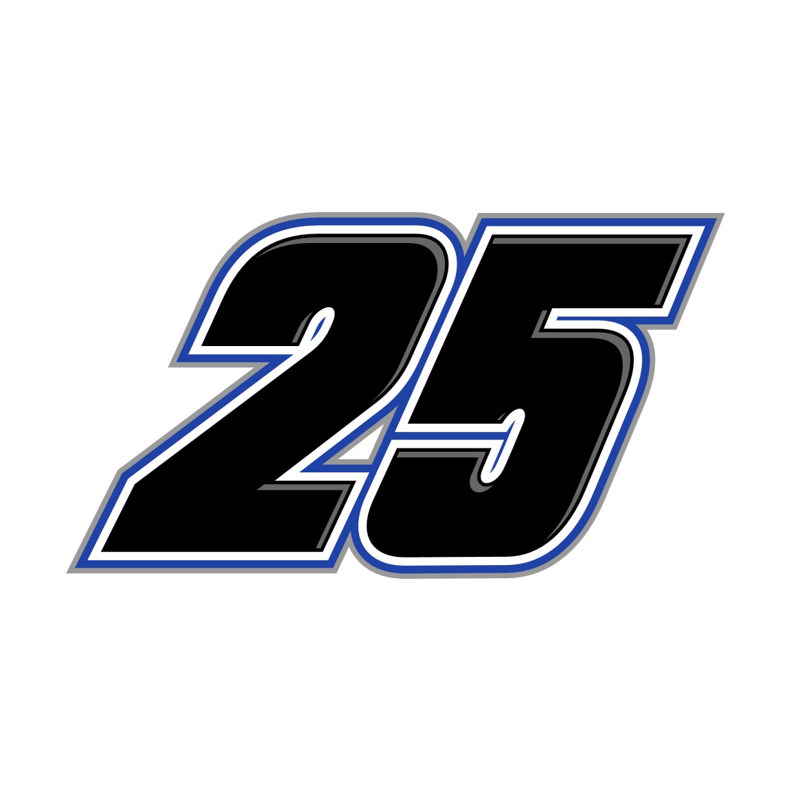 2024 TY DILLON TRUCK NUMBER CARDS