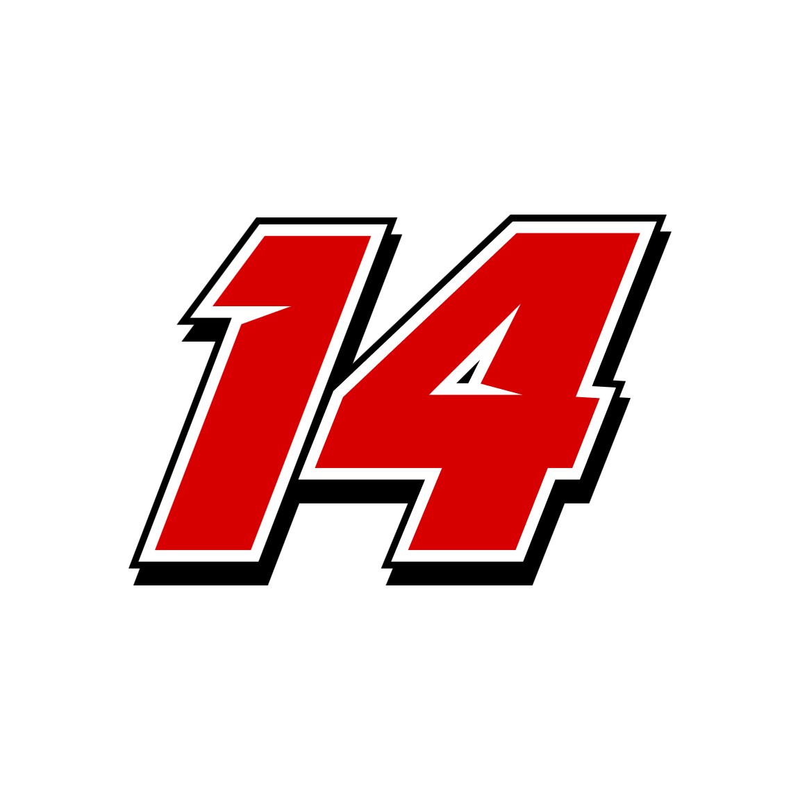 2024 J.J. YELEY XFINITY NUMBER CARDS