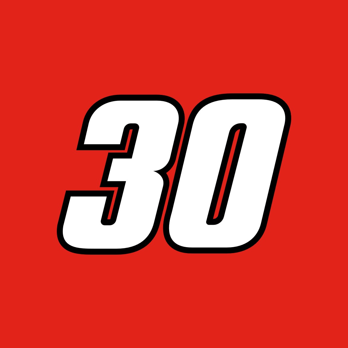 2024 PIETRO FITTIPALDI INDYCAR NUMBER CARDS