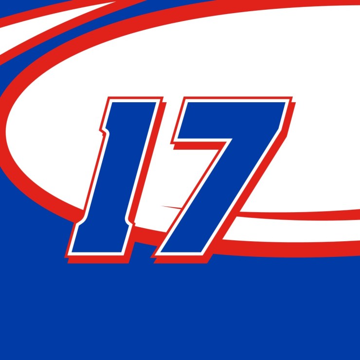 2024 KYLE LARSON XFINITY NUMBER CARDS