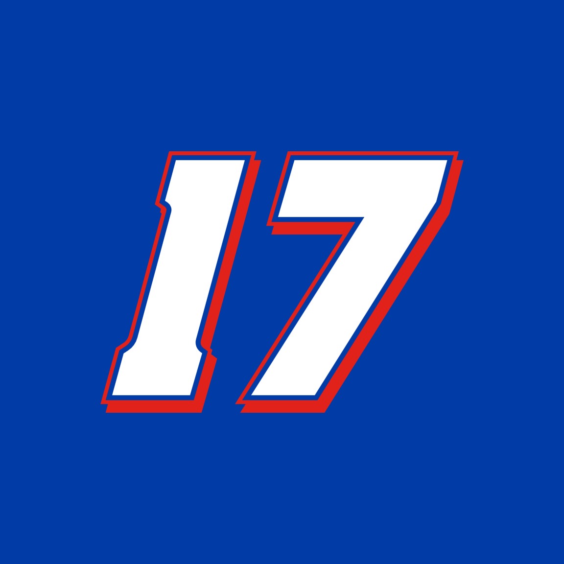 2024 KYLE LARSON XFINITY NUMBER CARDS