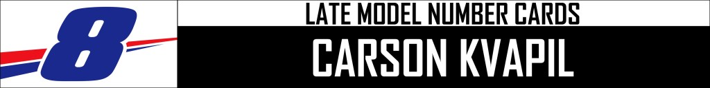 LATE MODEL NUMBER CARDS