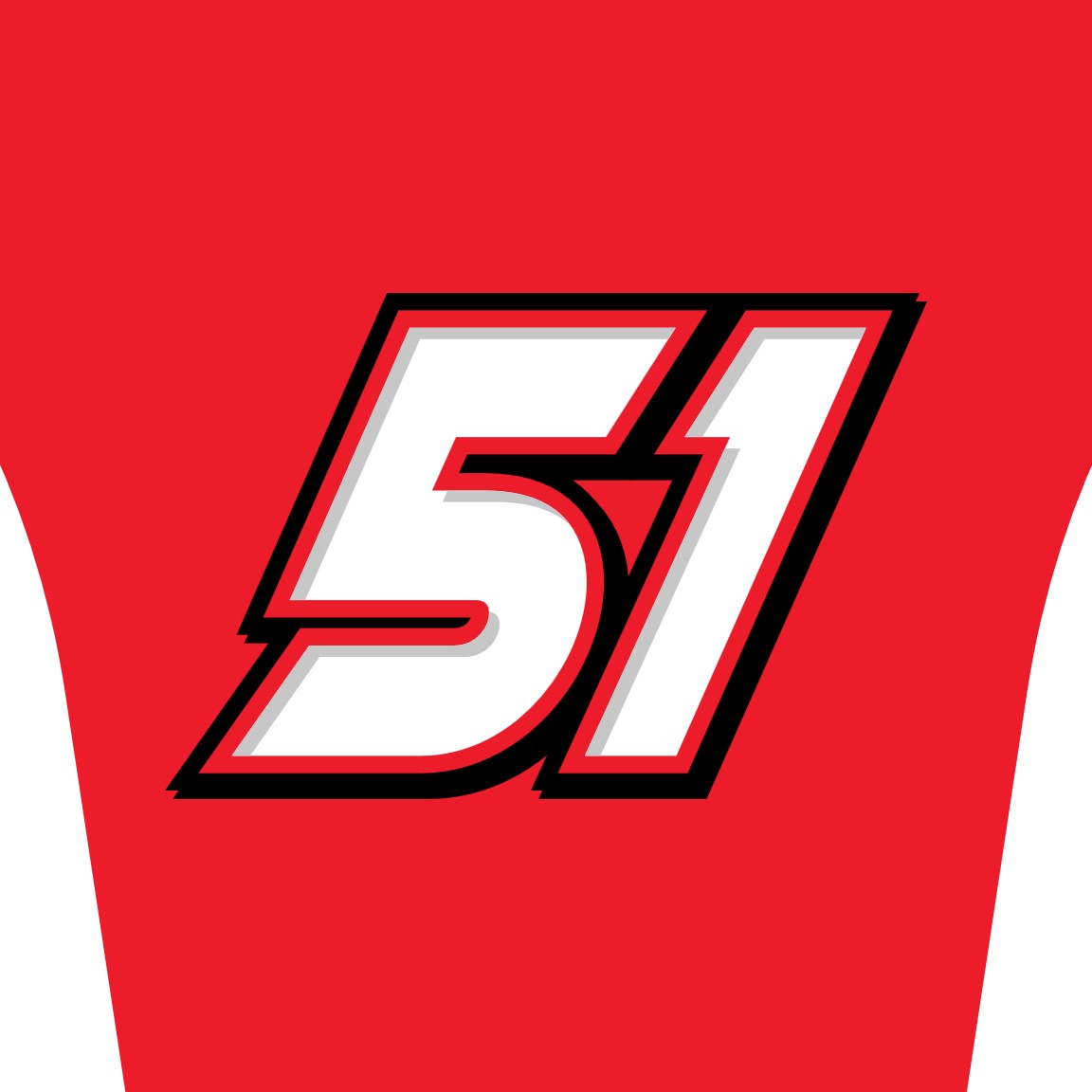 2024 LUCA GHIOTTO INDYCAR NUMBER CARDS