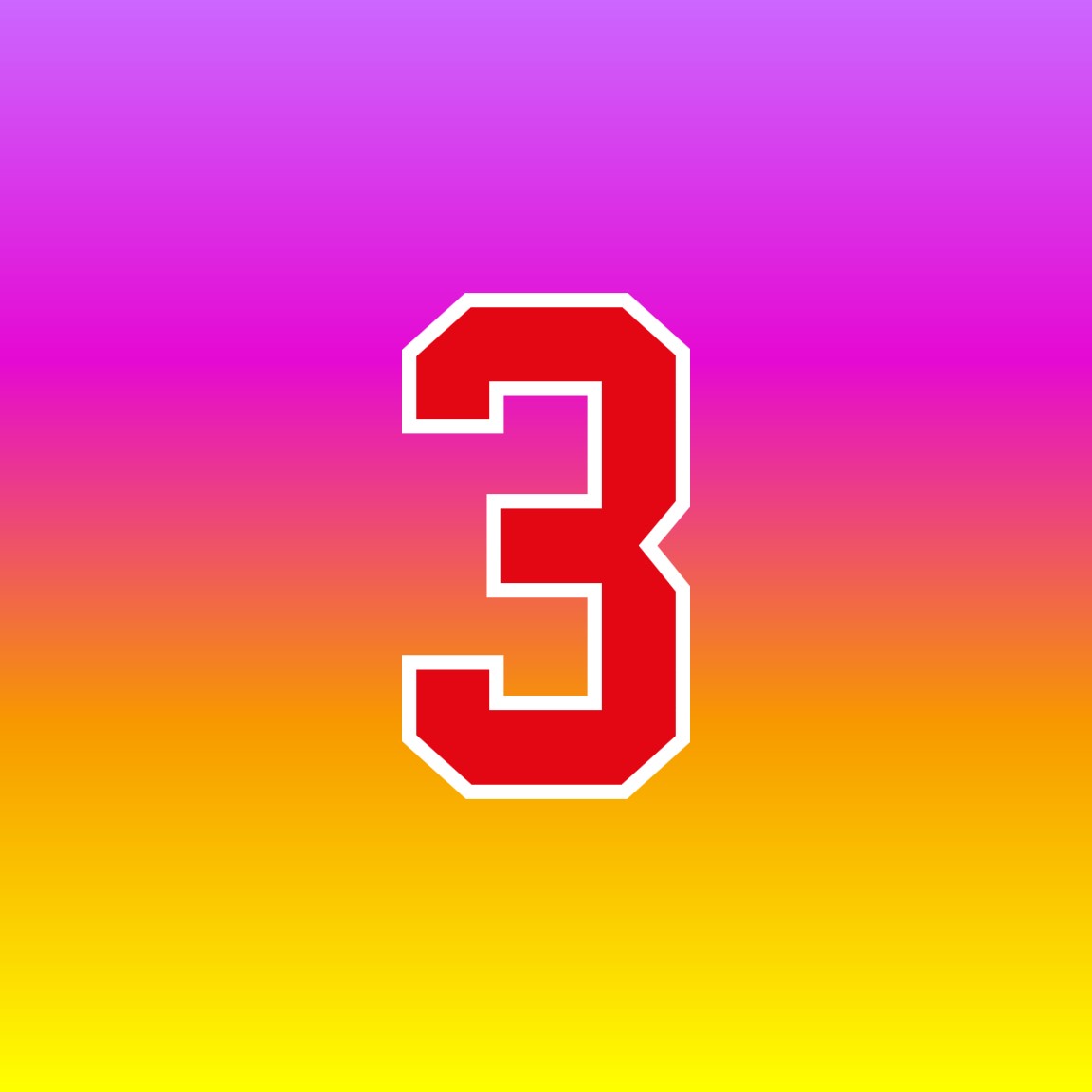 2024 DANIEL RICCIARDO FORMULA 1 NUMBER CARDS