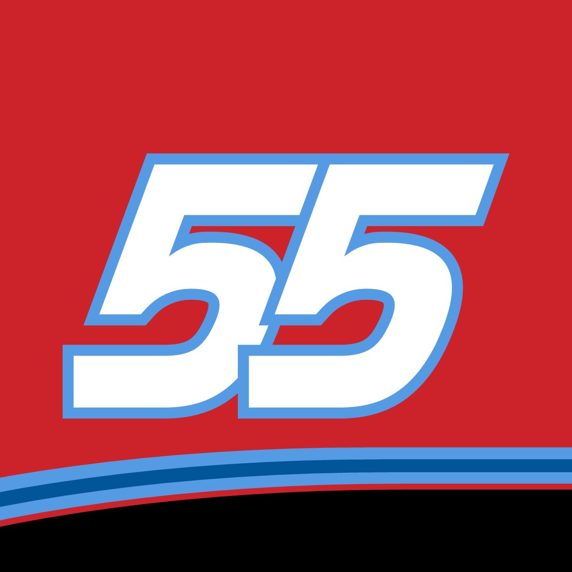 2024 CARLOS SAINZ FORMULA 1 NUMBER CARDS