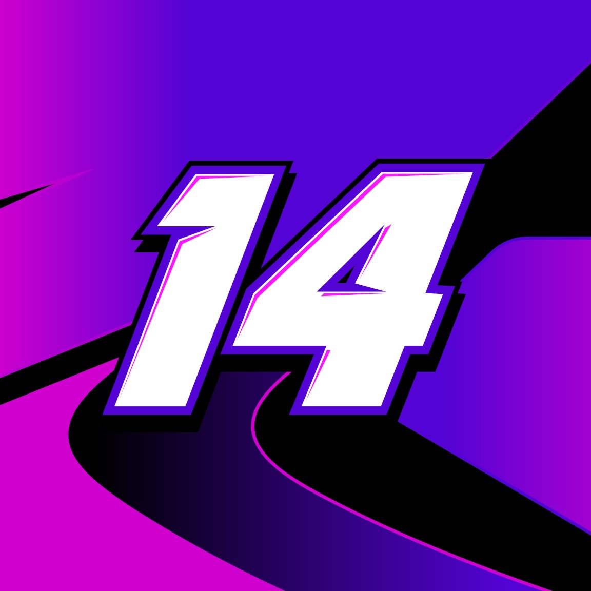 2024 BRAD PEREZ XFINITY NUMBER CARDS