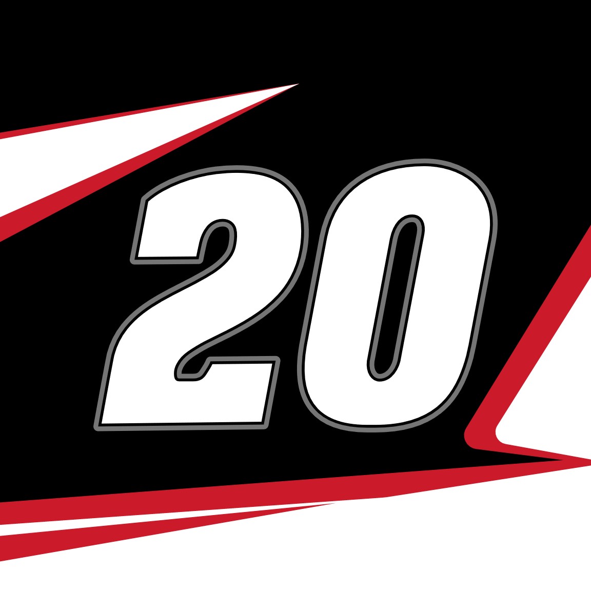 2024 JOHN HUNTER NEMECHEK XFINITY NUMBER CARDS
