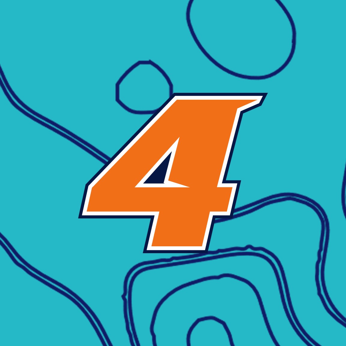 2024 DAWSON CRAM XFINITY NUMBER CARDS