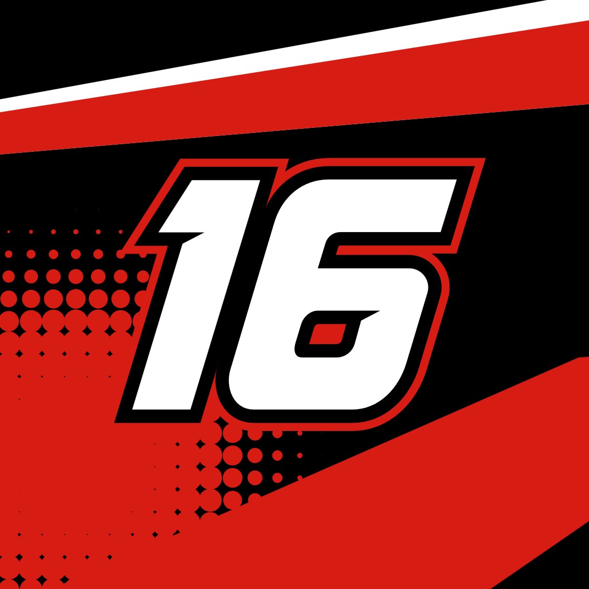 2024 TY DILLON CUP NUMBER CARDS