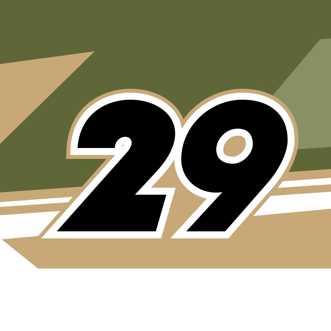 2024 BLAINE PERKINS XFINITY NUMBER CARDS