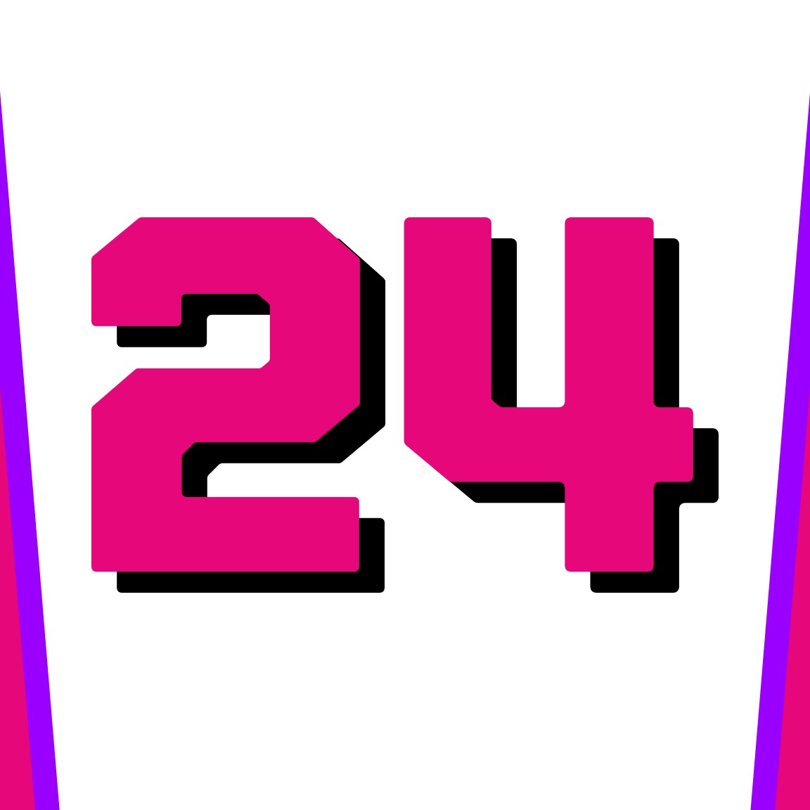 2024 CONOR DALY INDYCAR NUMBER CARDS