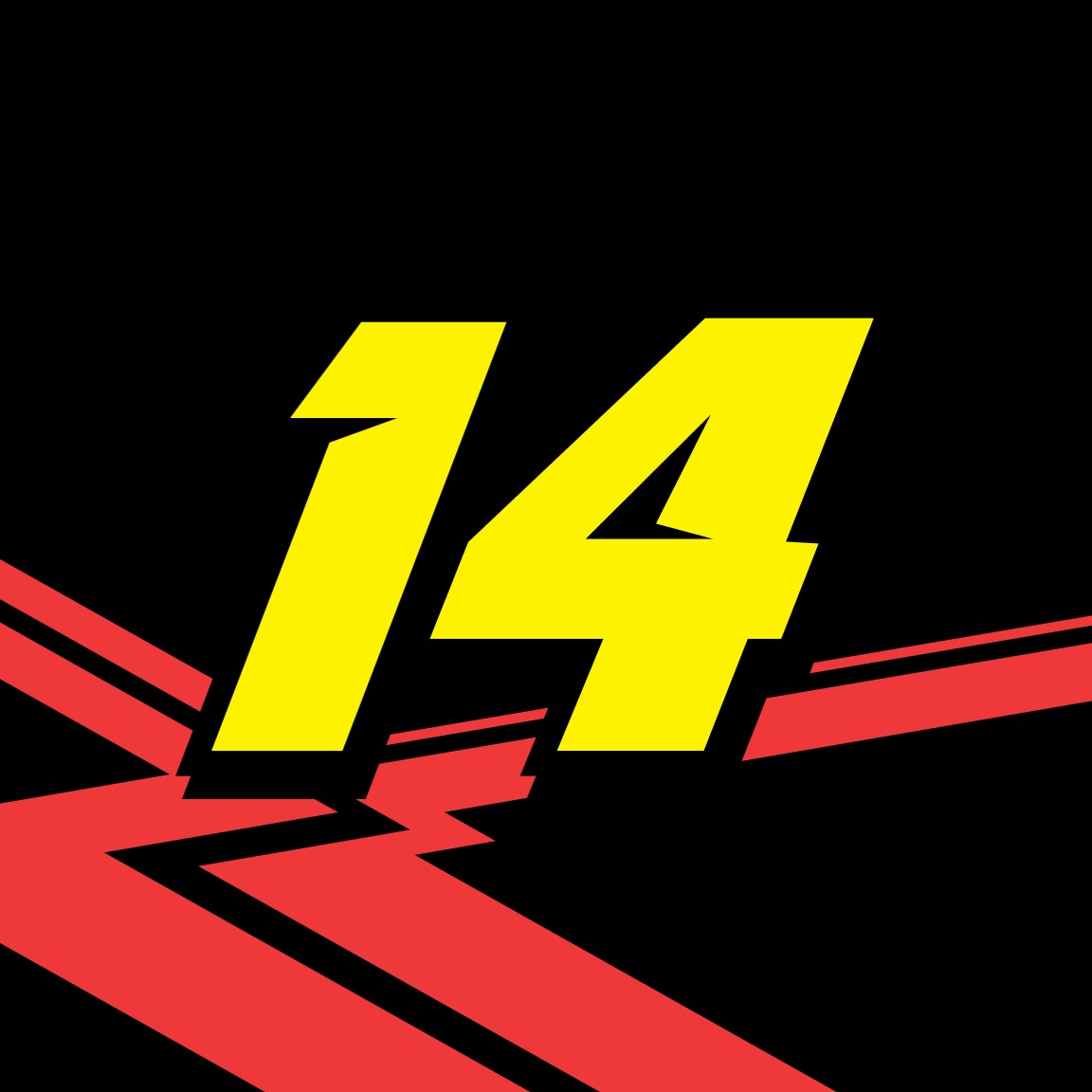 2024 GREG VAN ALST XFINITY NUMBER CARDS