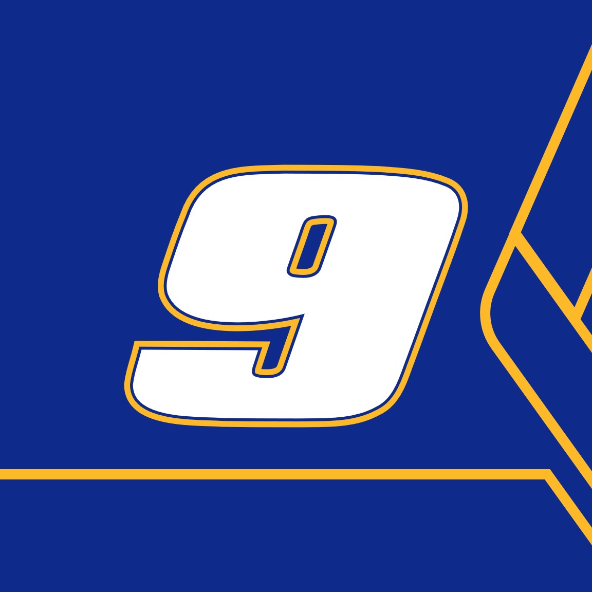 2025 CHASE ELLIOTT CUP NUMBER CARDS