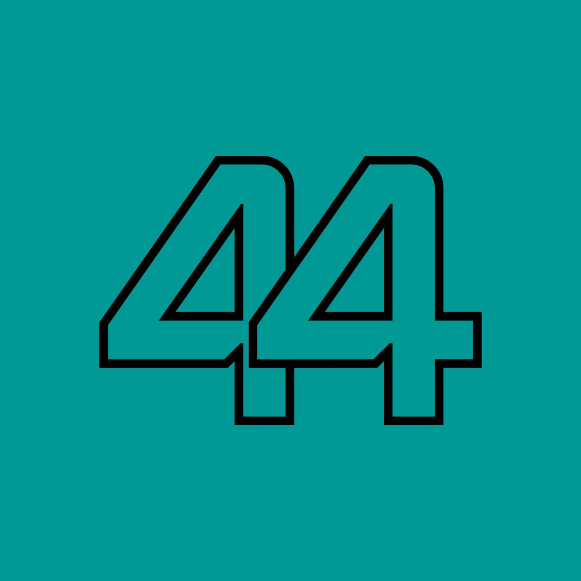 2024 LEWIS HAMILTON FORMULA 1 NUMBER CARDS