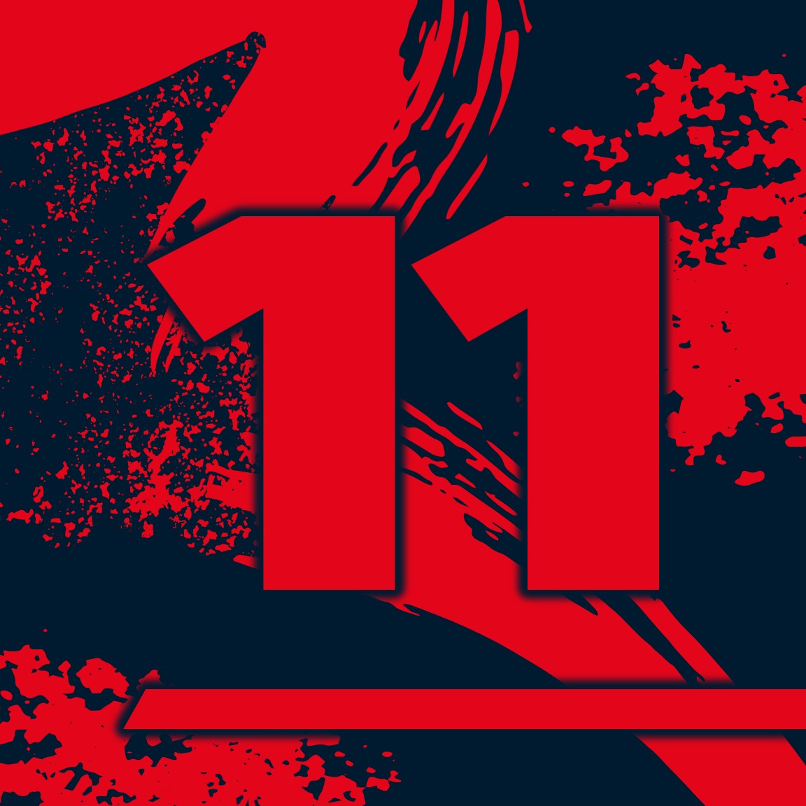 2024 SERGIO PEREZ FORMULA 1 NUMBER CARDS