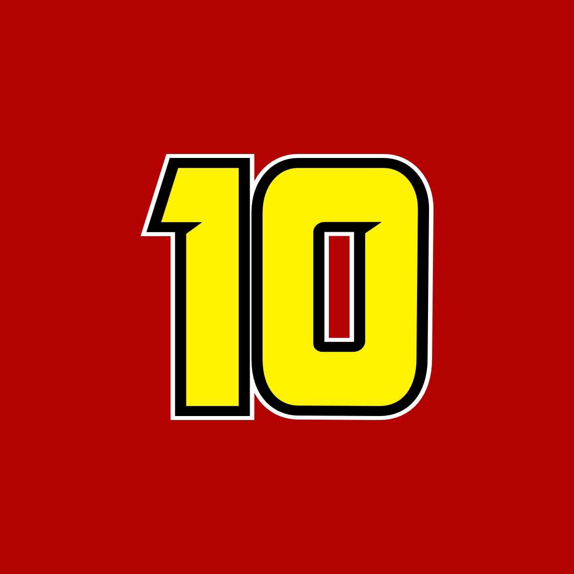 2025 TY DILLON CUP NUMBER CARDS