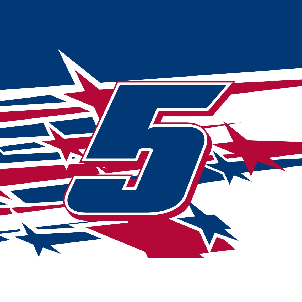 2025 KRIS WRIGHT XFINITY NUMBER CARDS