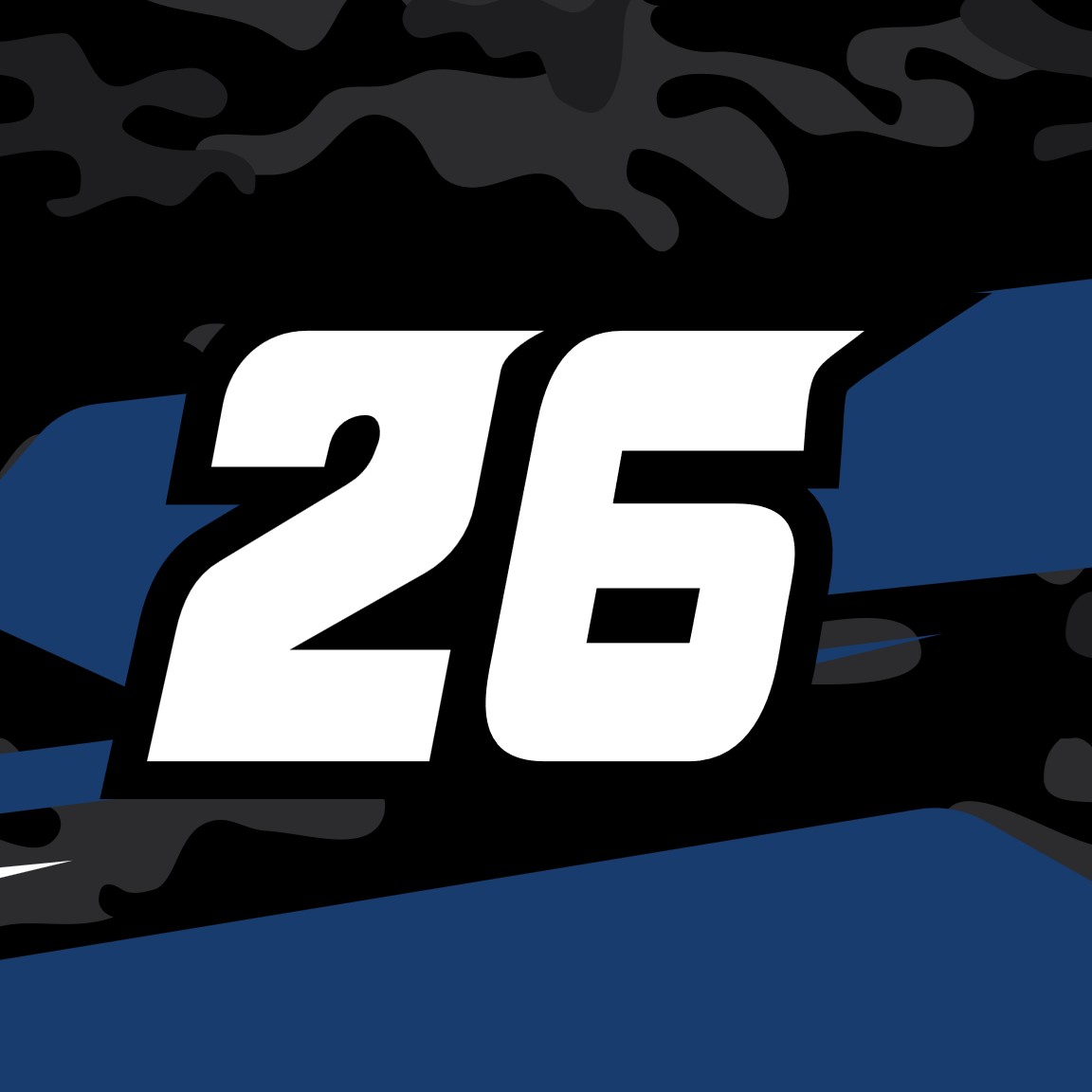 2025 DEAN THOMPSON XFINITY NUMBER CARDS