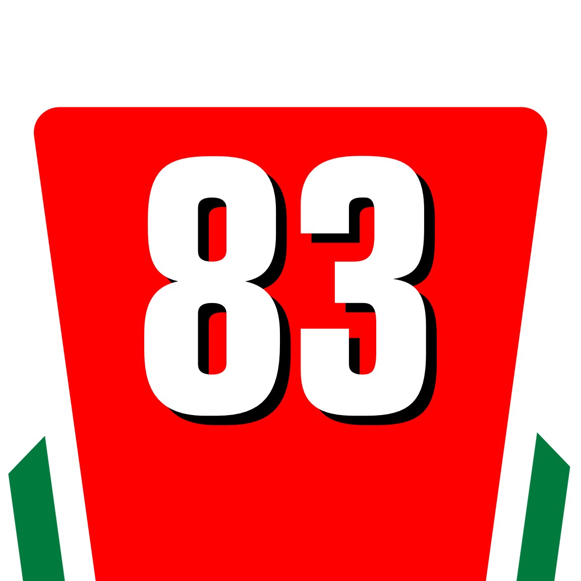 2025 ROBERT SHWARTZMAN INDYCAR NUMBER CARDS