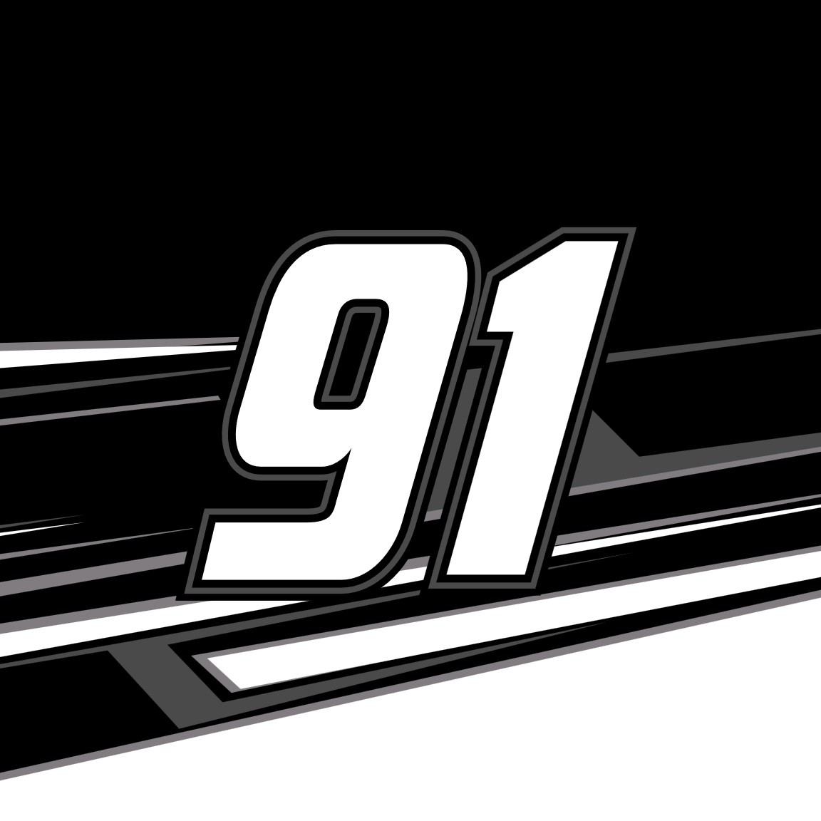 2025 JOSH BILICKI XFINITY NUMBER CARDS