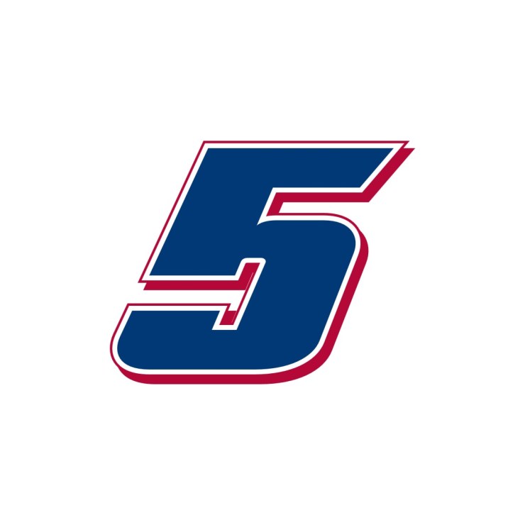 2025 KRIS WRIGHT XFINITY NUMBER CARDS