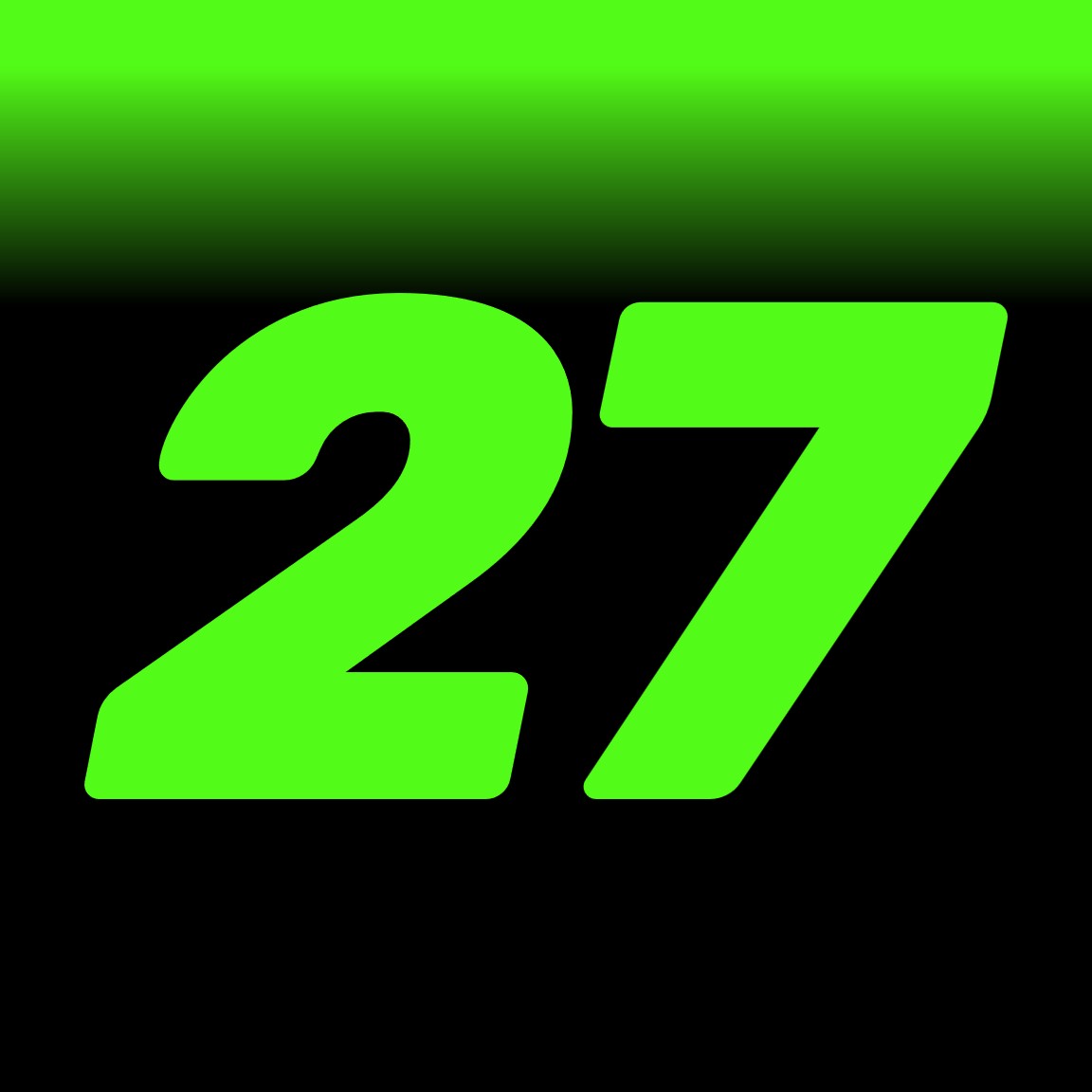 2025 NICO HULKENBERG FORMULA 1 NUMBER CARDS