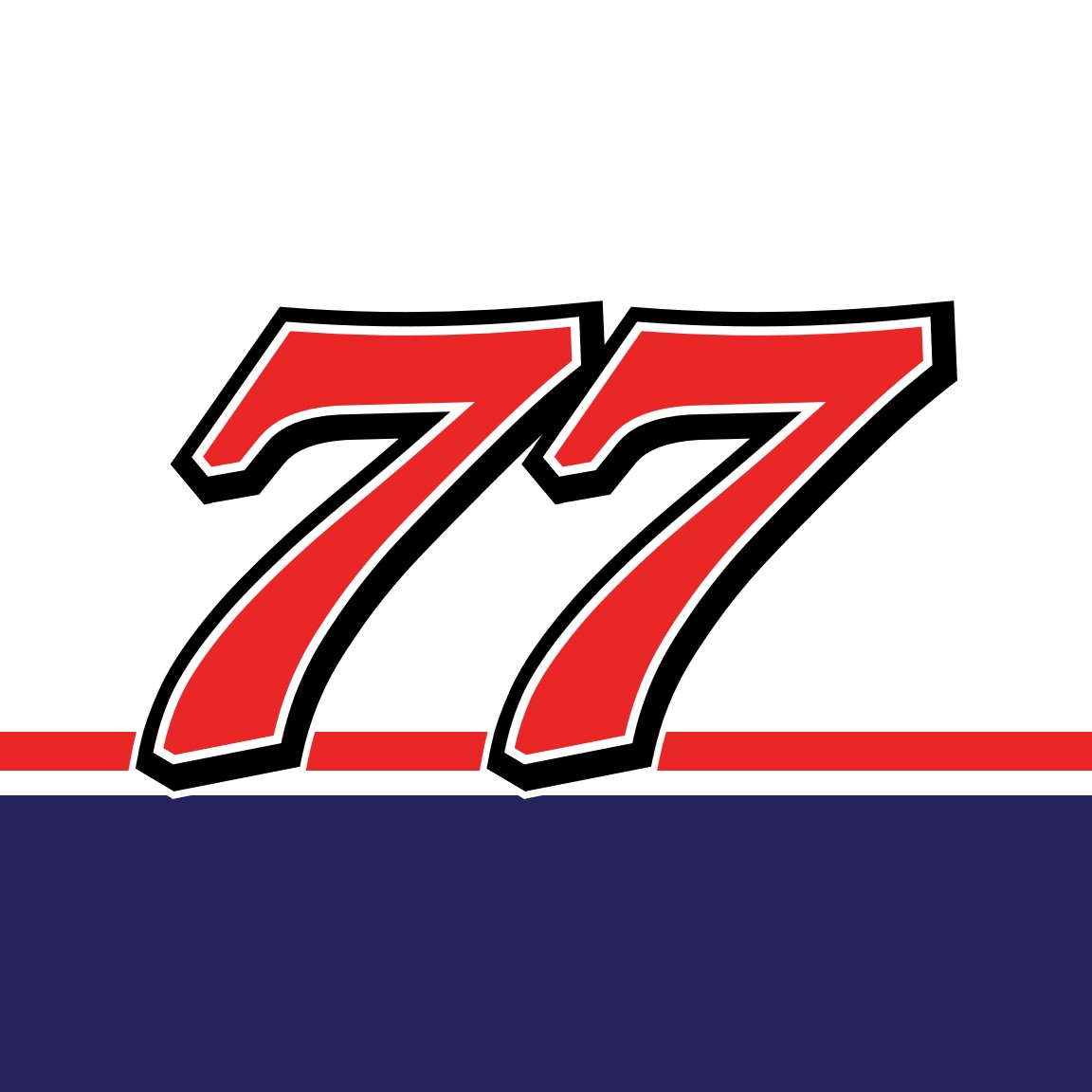 2025 CARSON HOCEVAR CUP NUMBER CARDS
