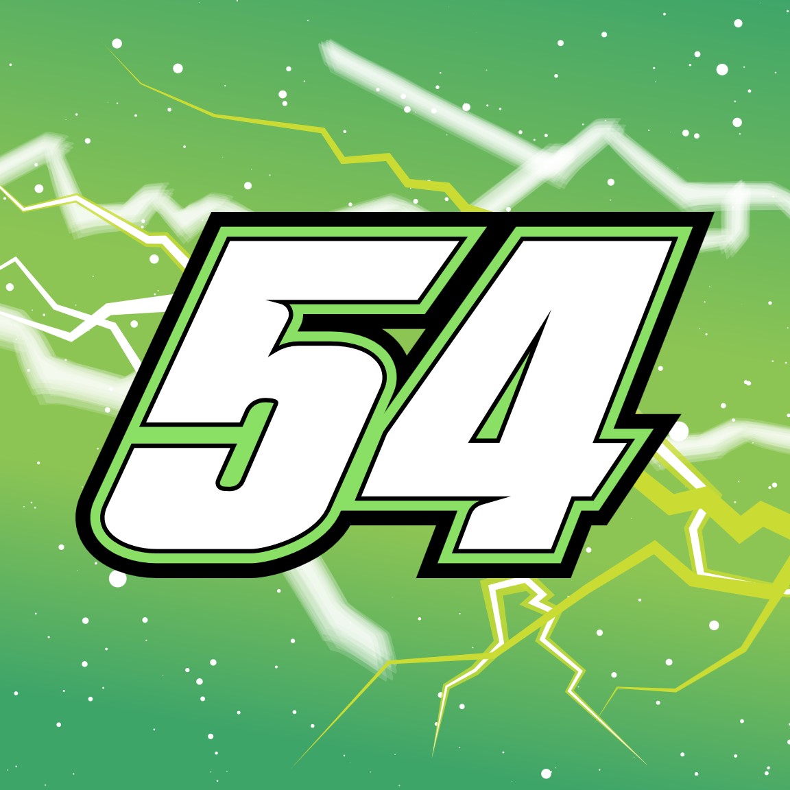 2025 TY GIBBS CUP NUMBER CARDS
