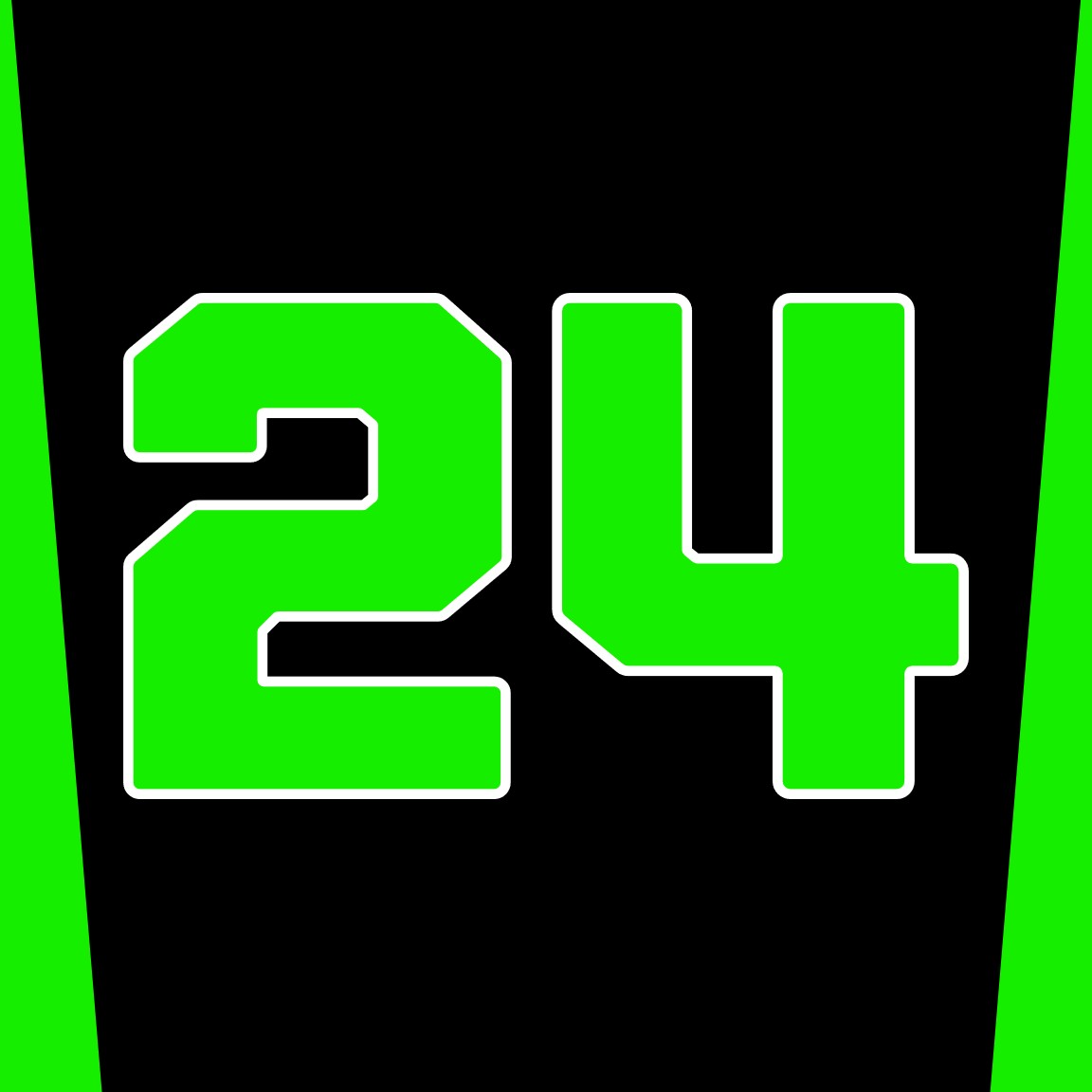 2025 JACK HARVEY INDYCAR NUMBER CARDS