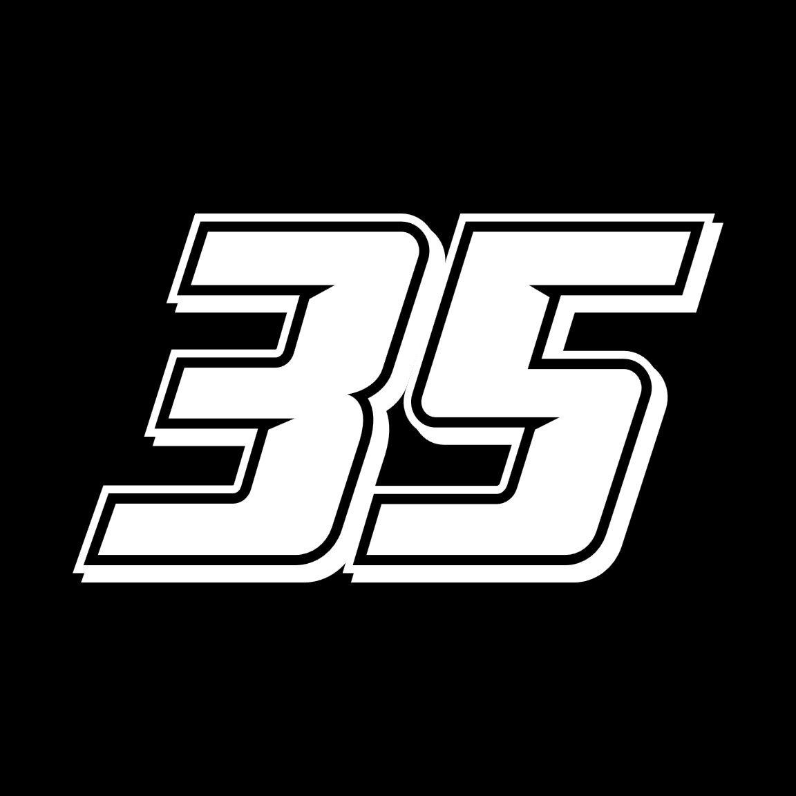 2025 TYLER TOMASSI XFINITY NUMBER CARDS