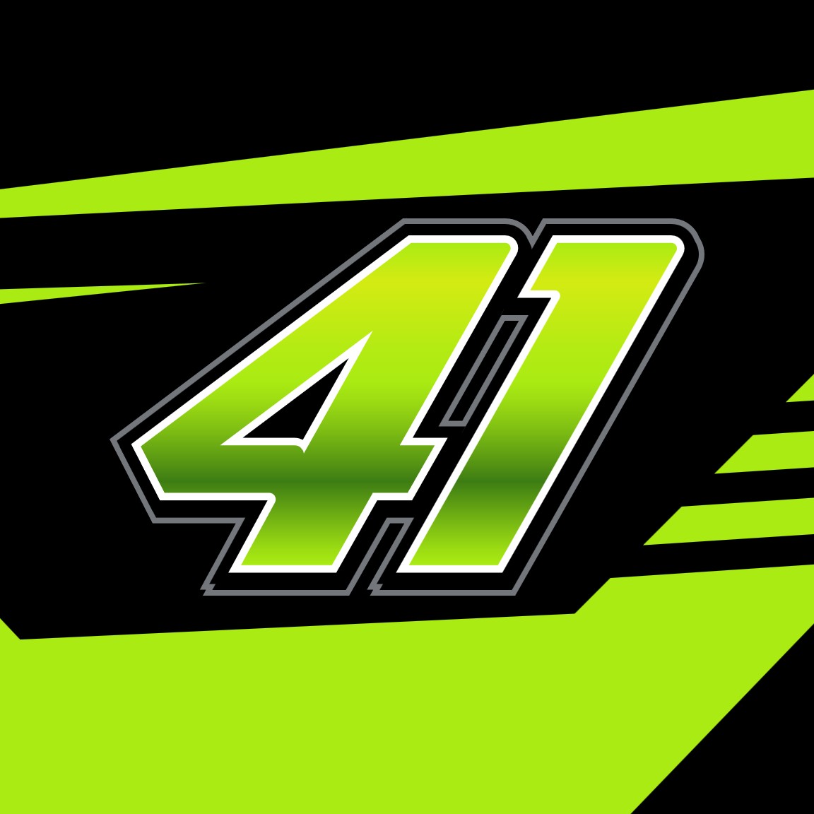 2025 SAM MAYER XFINITY NUMBER CARDS