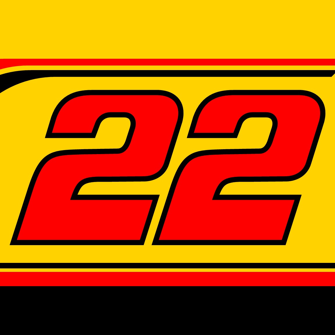 2026 JOEY LOGANO CUP NUMBER CARDS