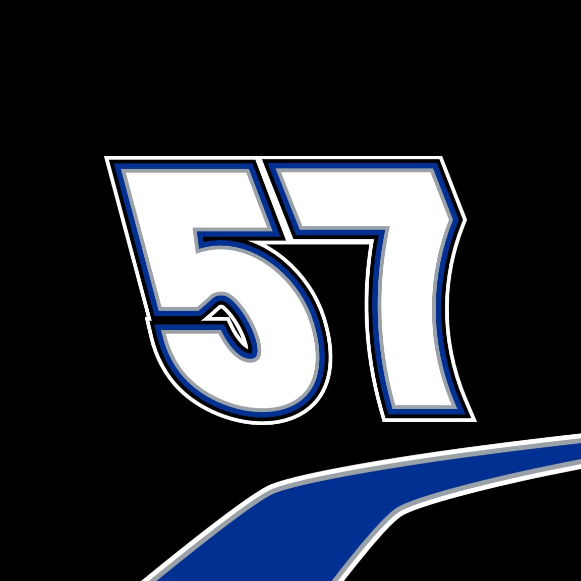 KYLE LARSON DIRT SPRINT NUMBER CARDS