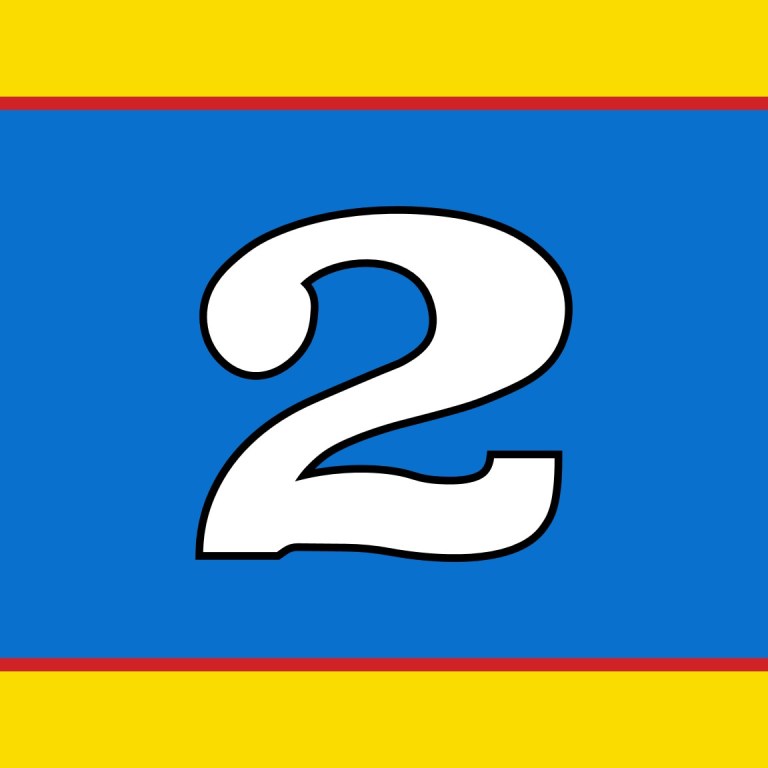 2025 DARLINGTON THROWBACK CUP NUMBER CARDS