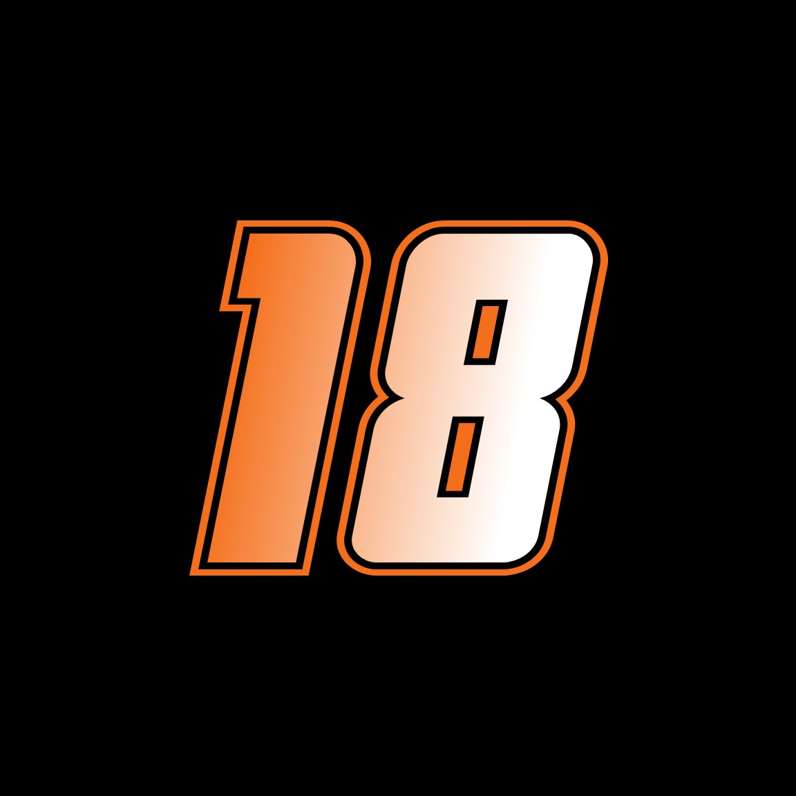 2026 ROMAIN GROSJEAN INDYCAR NUMBER CARDS