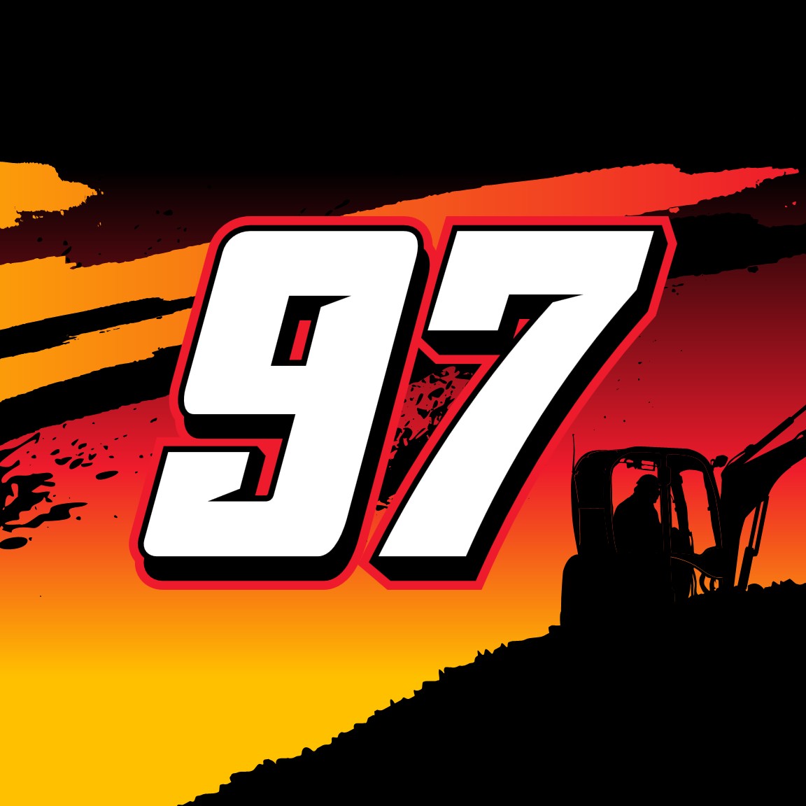 2026 JASON KITZMILLER TRUCK NUMBER CARDS