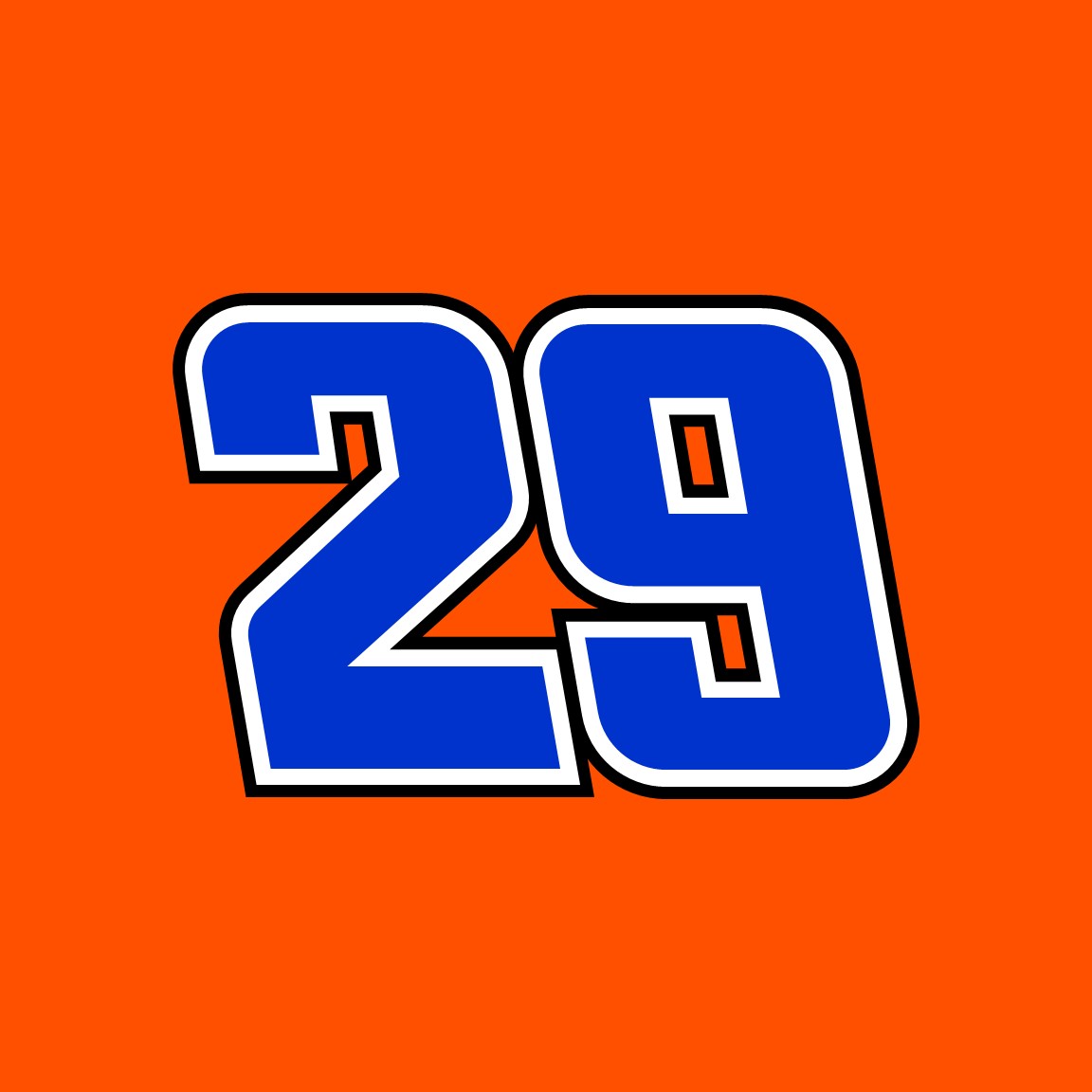 LANDEN LEWIS LATE MODEL NUMBER CARDS